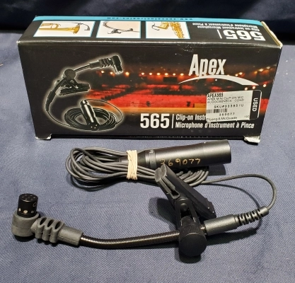 Gear Hunter | Apex - APEX565 Mini Clip On Mic With Gooseneck