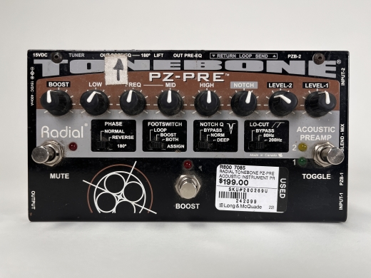 Gear Hunter | Radial Tonebone PZ-Pre Acoustic Preamp