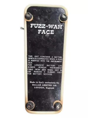 Gear Hunter | Dallas Arbiter Sound City - Fuzz Wah Face