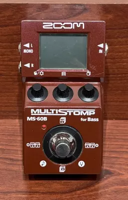 Gear Hunter | Zoom - MULTI-STOMP BASS EFFECTS MS-60B