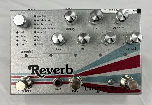 Gear Hunter | Empress Effects - EMPRESS REVERB