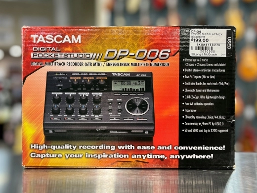 Gear Hunter | Tascam - DP-006 Digital Pocketstudio