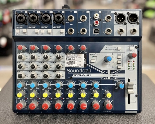 Gear Hunter | Soundcraft - Notepad 12FX