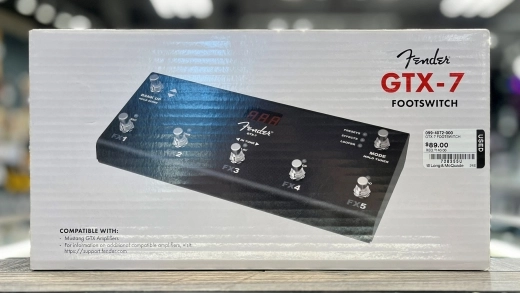 Gear Hunter | Fender - GTX-7 Footswitch
