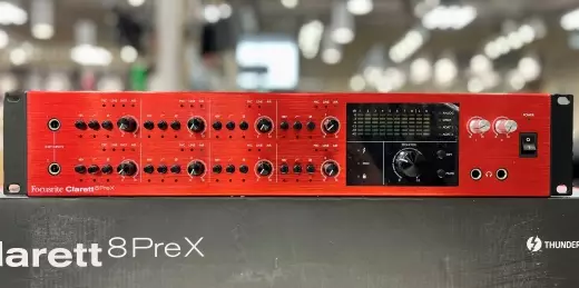 Gear Hunter | Focusrite - Clarett 8Pre-X (T-bolt 2)