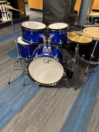 Gear Hunter | Granite Percussion - GP-JR 5-Piece Blue Drum Kit