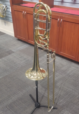 Gear Hunter | Shires "Q" Bass Trombone- Rotary F/GB