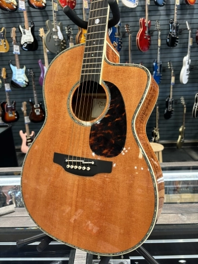 Gear Hunter | Cutaway Solid Sitka Spruce/Hawaiian Koa Acoustic/Electric ...