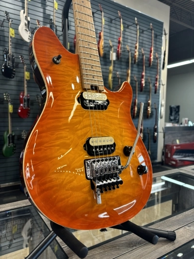 Gear Hunter | EVH - Wolfgang Special QM, Baked Maple Fingerboard - Solar