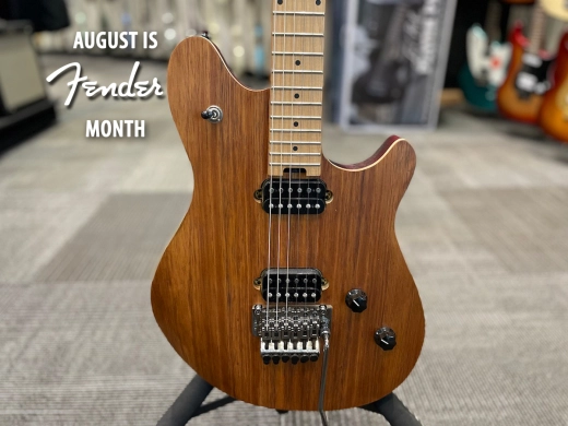 Gear Hunter | FENDER MONTH - EVH WOLFGANG EXOTIC KOA