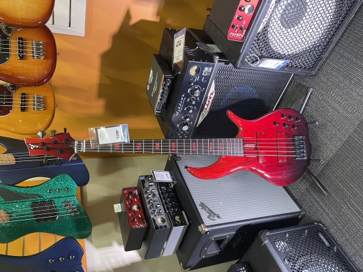 Gear Hunter | F-Bass Custom Shop BN 5-String - Transparent Red