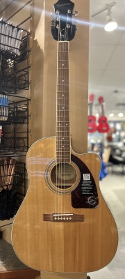 Gear Hunter | Epiphone - AJ-220SCE Solid Spruce Top w/Cutaway - Natural