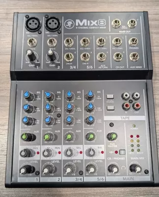 Gear Hunter | Mackie - MIX Series 8 Channel Compact Mixer