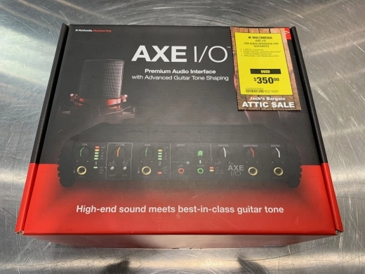 Gear Hunter | IK Multimedia - AXE I/O Audio Interface W/Guitar Tone Shaping