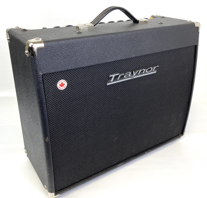 Traynor Custom Valve 50 Watt All-Tube 1x12 Guitar Combo Amp | Long ...