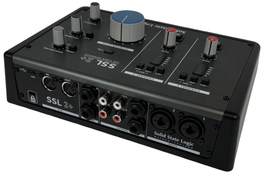 Solid State Logic SSL 2+ Desktop 2-in / 4-out USB Audio Interface With ...