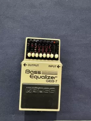 BOSS 7 Band Bass Graphic Equalizer | Long & McQuade