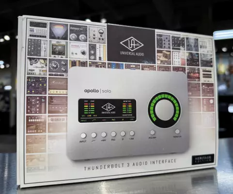 Universal Audio - Apollo Solo Thunderbolt 3 Audio Interface - Heritage ...