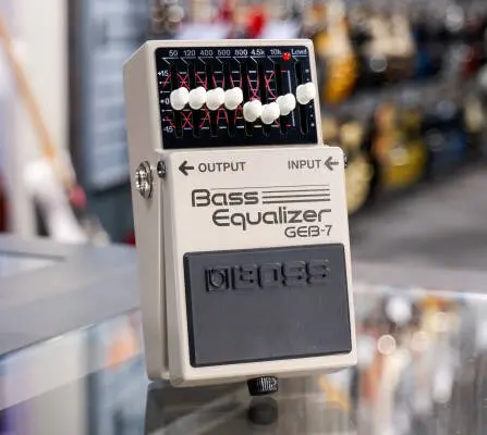 BOSS 7 Band Bass Graphic Equalizer | Long & McQuade