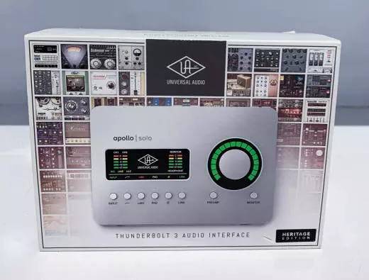 Gear Hunter | Universal Audio - Apollo Solo Thunderbolt 3 Audio ...