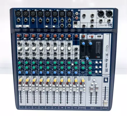 Soundcraft - Signature 12 12-Channel Analog Mixer With Lexicon Effects ...