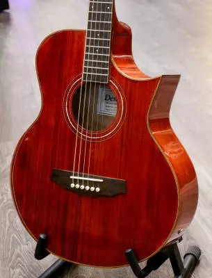 Denver - Orchestra Model Mahogany Top Cutaway Electric Acoustic Guitar ...
