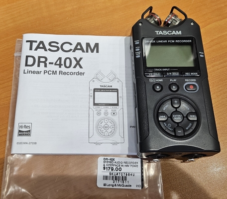 Gear Hunter | Tascam - DR-40X