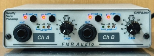 Gear Hunter | FMR Audio - RNP Two Channel Preamp