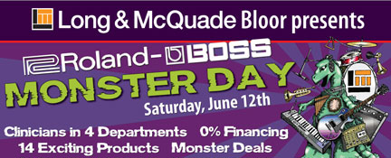 Roland Monster Day - Toronto, ON